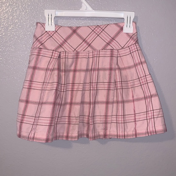 Girl Connection | Bottoms | Girl Connection Pink Plaid Pleated Summer ...